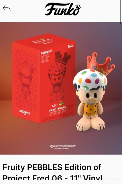 FUNKO VINYL FIGURE PROJECT FRED 06 Fruity Pebbles! With Chance If Chase ...