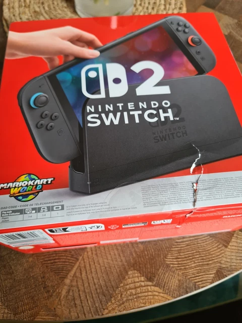 NINTENDO SWITCH 2 Console Uk + Mario Kart World Bundle Brand New £374. ...