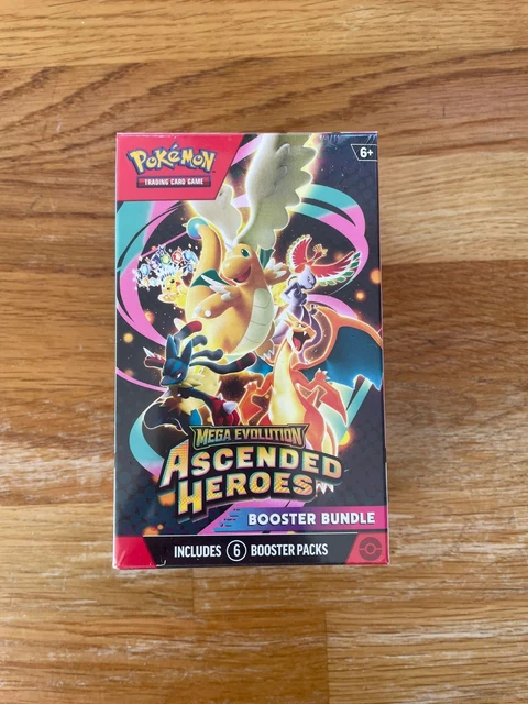 POKEMON TCG ASCENDED Heroes | Booster Bundle | New And Sealed Box 🔥 ...