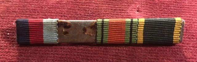 WW2 BRITISH MEDAL Ribbons 1939-1945, Defence & Territorial Efficiency ...