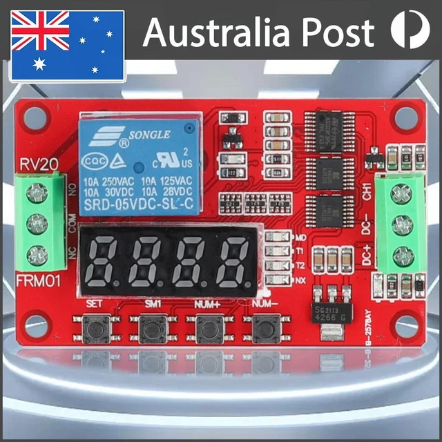 FRM01 INFINITE LOOP Relay Module 1CH Automation Delay Loop Module (5v) $12.09 - PicClick AU