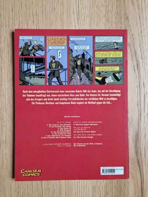 BLAKE UND MORTIMER - Band 11 Die Voronov-Intrige - Sente & Juillard - 1 ...