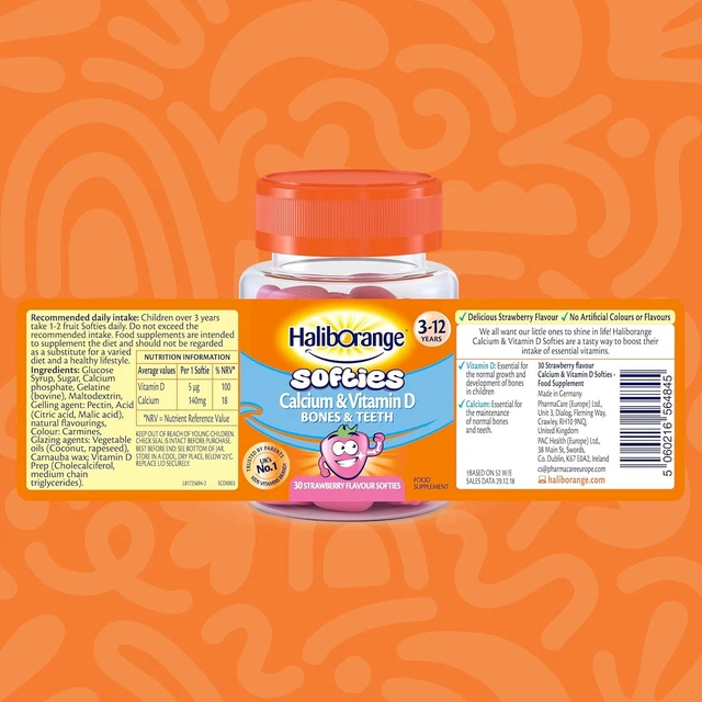 HALIBORANGE CALCIUM SOFTIES 30 pack £7.77 - PicClick UK