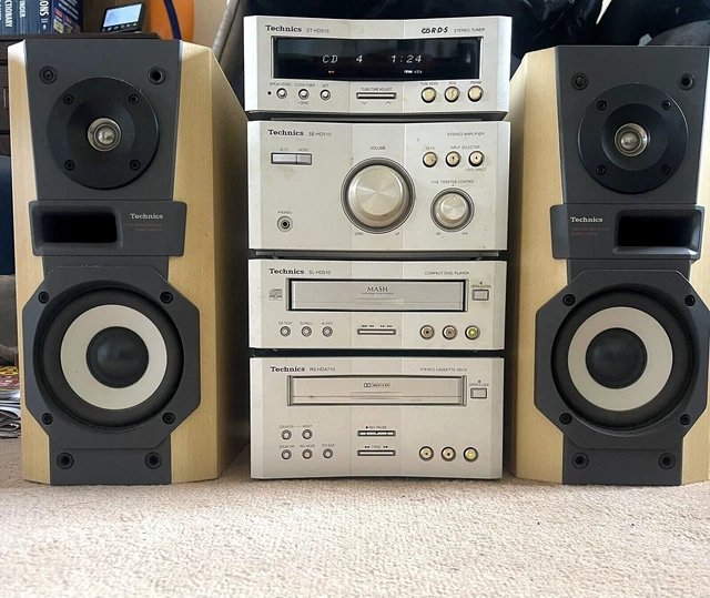 TECHNICS MIDI HIFI System, models ST - HD510, SE - HD510, SL - HD510 ...