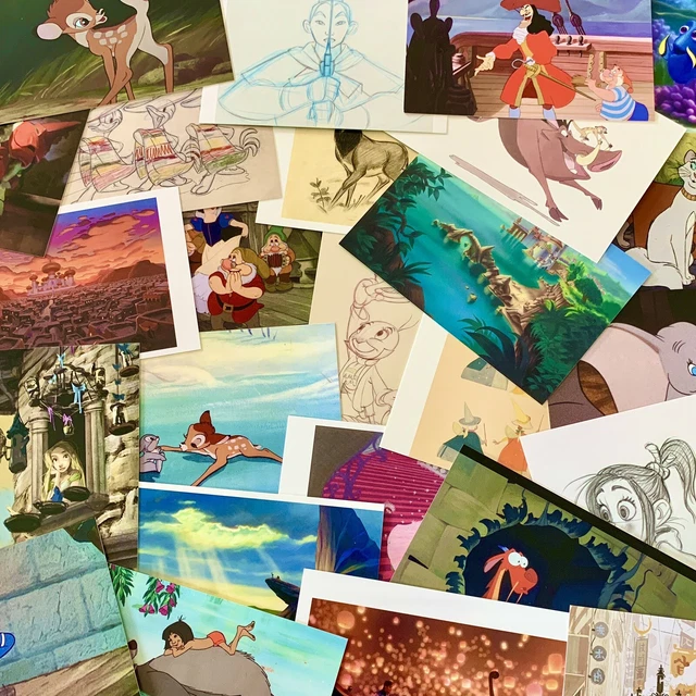 DISNEY POSTCARDS - Choose from 250 Postcard Designs - Buy 2 Get 1 Free ...