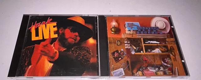Lot De 2 Cd Hank Williams Jr Greatest Hits Vol 2 And Hank Live Cd Lot