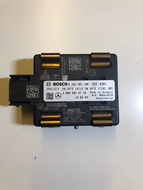 MERCEDES RADAR SENSOR distance radar sensor control unit A0009054711 £ ...