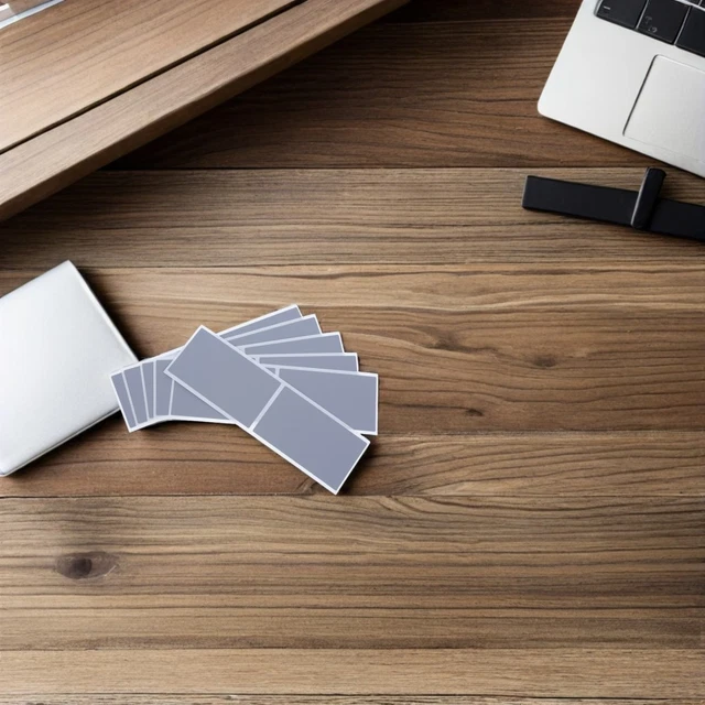 50 SHEETS SCRATCH Off Stickers Labels - Rectangle Self-Adhesive Scratch ...