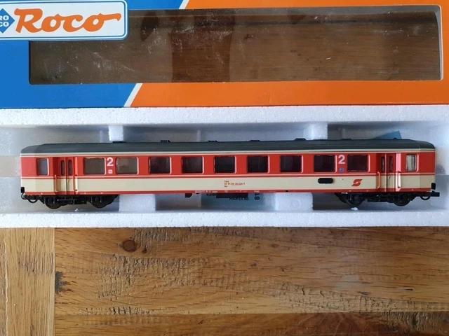 ROCO COACH 2ND Class OBB 44484 HO 50 81 29-35 224-3 Bp £37.22 - PicClick UK