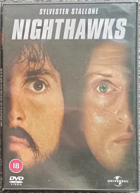 NIGHTHAWKS (1981) (RARE UK DVD, Sylvester Stallone, Rutger Hauer) £8.95 ...
