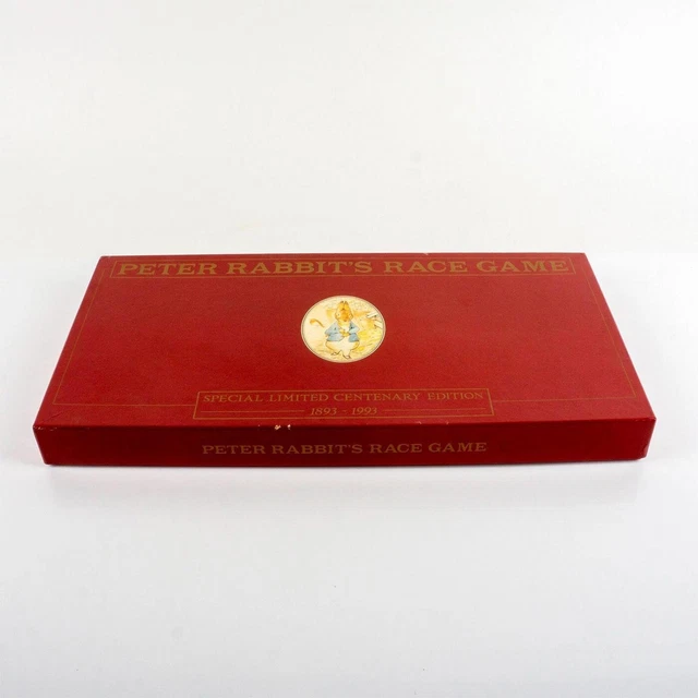 RARE 1993 PETER Rabbit Race Game Centenary Edition, Limited Edition of ...