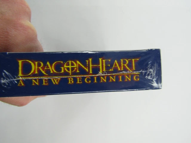 DRAGON HEART A New Beginning VHS Sealed Adventure Thriller Action ...