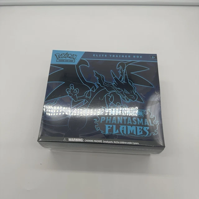 POKÉMON TCG PHANTASMAL Flames Elite Trainer Box New & Sealed £63.10 ...