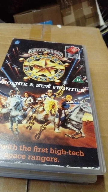RARE CARTOON VHS Tape 'Adventures Of The Galaxy Rangers, Phoenix & New ...