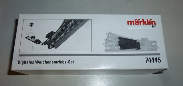 MÄRKLIN 74445 DIGITALES Weichenantriebs-Set komplett EUR 40,00 ...