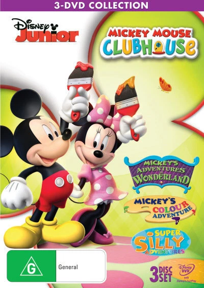 MICKEY MOUSE CLUBHOUSE Adventure Collection Triple DVD | Region 4 EUR 8 ...