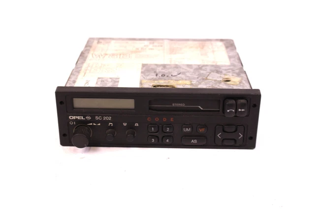 MC AUTORADIO SC 202 B Opel 90274453 W8B Youngtimer Kassetten Radio ...
