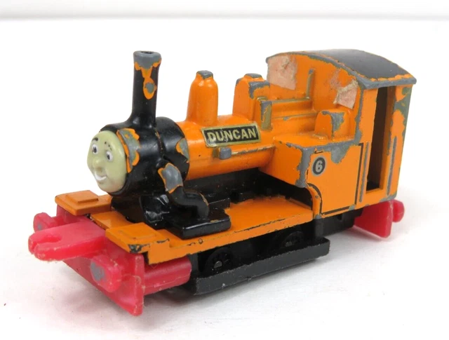 THOMAS THE TANK Engine & Friends Duncan Train ERTL 1996 Die-cast ...