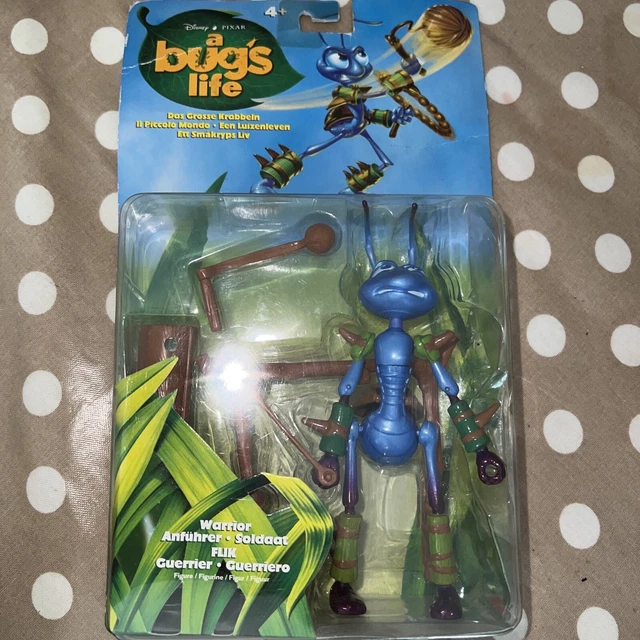 Warrior Flik A Bug S Life Disney Pixar Figure Mattel 6 Inch 1998