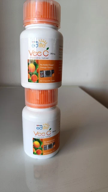 EDMARK EDLIFE VEE C Chewable Tablet £25.00 - PicClick UK