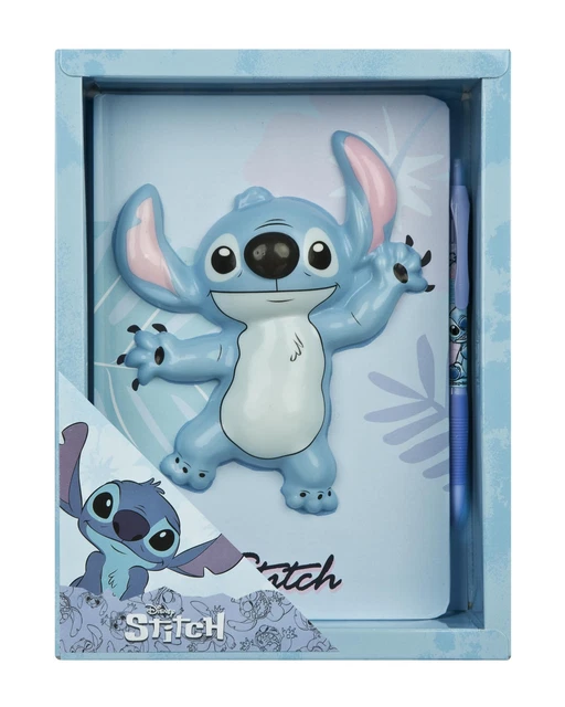LILO & STITCH Squisy Notebook - 3D Squishy Motif on Cover in Gift Box ...