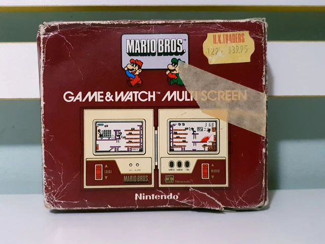 MARIO BROS. GAME & Watch Multi Screen Vintage Nintendo Gaming Console w ...