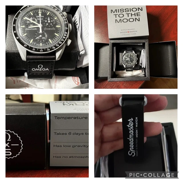 OMEGA X SWATCH - bioceramic moonswatch collection - MISSION ON EARTH ...