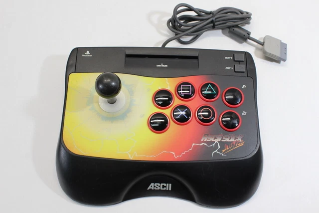 ASCII STICK JUSTICE Arcade Fighting Controller ASC-0512JUS PlayStation ...
