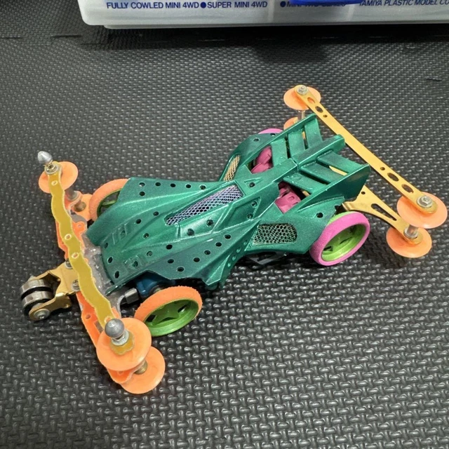 LIMITED MINI 4WD Fence Car Beak Spider Model Kit No Motor Vintage Racer ...