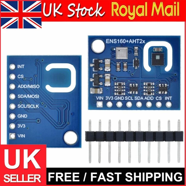 USEFUL ENS160+AHT21 TEMP Humidity Sensor Module I2C Sensor Module for ...