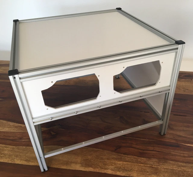 6 GPU - solid/stackable/partially closed Mining Rig Frame Case Gehäuse ...