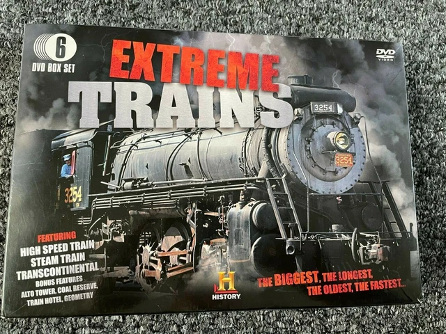 EXTREME TRAINS HISTORY 6 Disk DVD Box Set *BARGAIN* FREE POSTAGE £5.75 ...