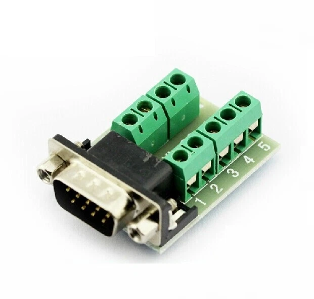 RS232 TO TERMINAL DB9 male adapter signals Terminal module $1.38 ...