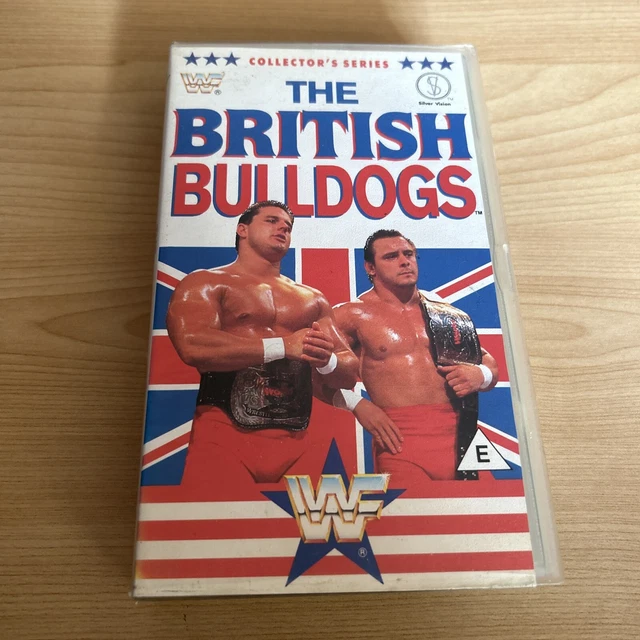 WWF SILVER VISION wrestling vhs tape The British Bulldogs £5.00 ...