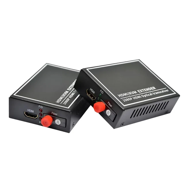 HDMI TRANSMITTER RECEIVER over FC Fiber Optic Cable up to 20km ...