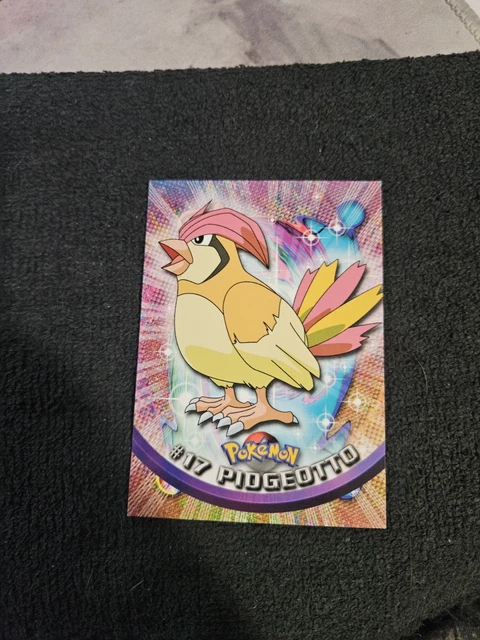 POKÉMON TOPPS CARD TV Animation #17 Pidgeotto Blue Logo $5.00 - PicClick CA