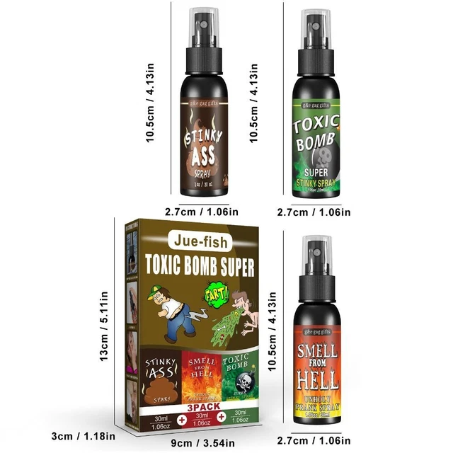 STINK FART SPRAY Prank Stuff Spoof Spray Funny Toy Joke Toys Kids $15. ...