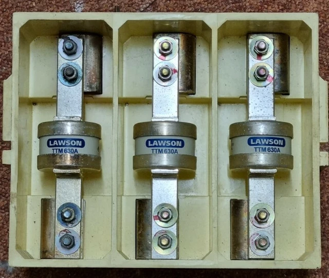 GEC MINIFORM 630AMP Fuse Carrier CM-MT 630A £100.00 - PicClick UK