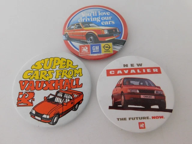 VAUXHALL CAR Badges X3 From The 1970s/80s Vintage Original EUR 12,63 ...