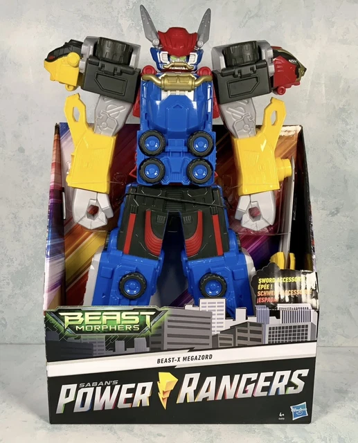 POWER RANGERS BEAST Morphers Beast X Megazord 20-inch Action Figure Toy ...
