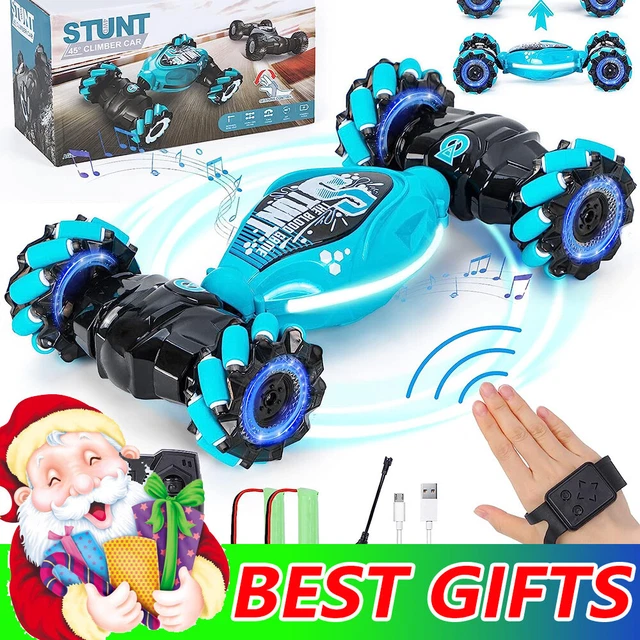 CAR TOY 4WD Hand Gesture 360° RC Stunt Car Sensing Twist Off-Road ...