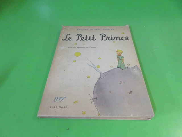 LE PETIT PRINCE - ANTOINE De SAINT-EXUPERY - editore GALLIMARD 1957 EUR ...