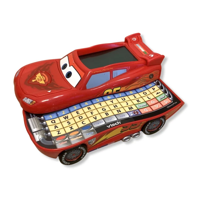 VTECH DISNEY PIXAR Cars Lightning McQueen LEARN & GO Video Learning ...