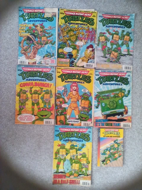 TEENAGE MUTANT NINJA TURTLES 1990'S #21#23#24#26#27#28#29 Magazine ...