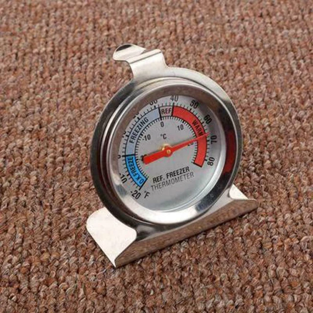 STEEL TEMP REFRIGERATOR Freezer Thermometer Fast 2025 $2.71 - PicClick