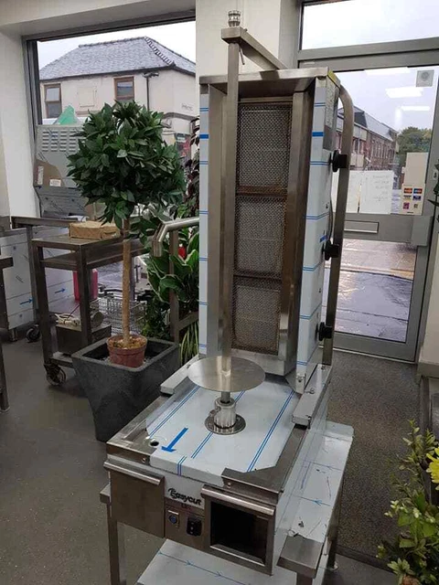 ORIGINAL (LPG) EASY Cut 3 Burner SLIM-LINE (Donner/Doner/Kebab/Shawarma ...