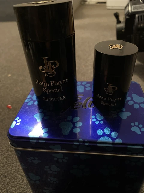 VINTAGE JOHN PLAYER Special-Jps-Black Cigarette And Matches Tub £10.00 ...