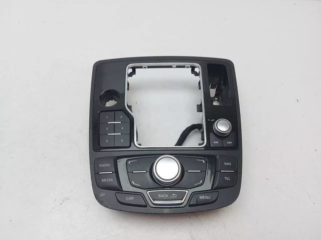 AUDI A6 C7 Centre Console Navigation Multimedia Control Switch Panel ...