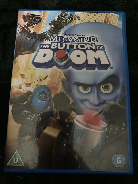 MEGAMIND: THE BUTTON Of Doom 2011 Dreamworks Dvd Cert: U ** Free ...