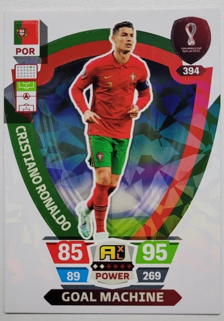 2022 FIFA WORLD Cup Panini Adrenalyn XL - Cristiano Ronaldo Goal ...